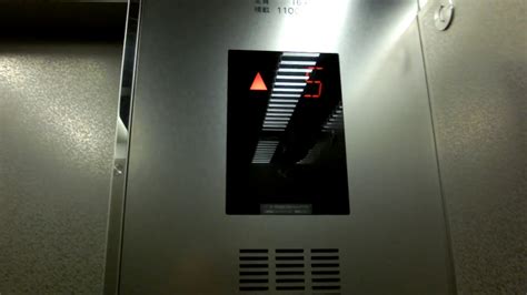 【建て替えに伴い現存せず】福岡ビルのエレベーター・6号機（b1階~9階止まり）（三菱製） Youtube