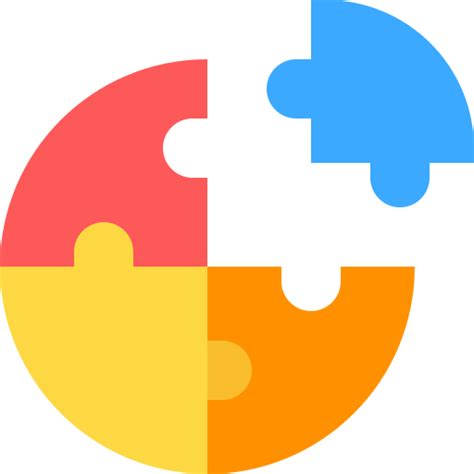 Integration Basic Straight Flat Icon