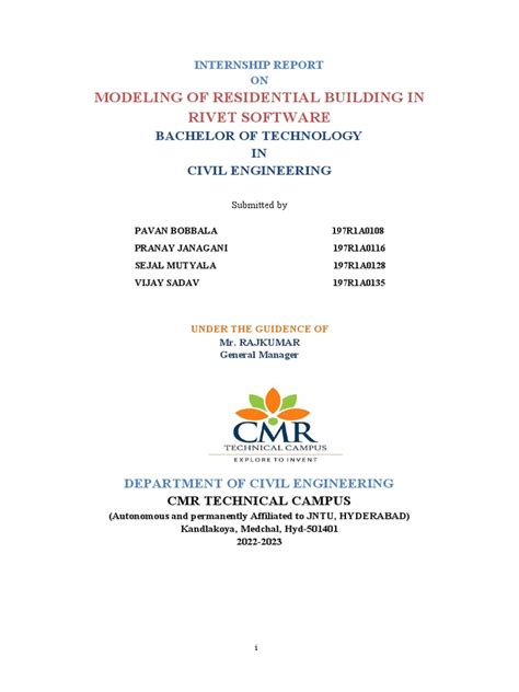 Mini Final Report Pdf Autodesk Revit Building Information Modeling