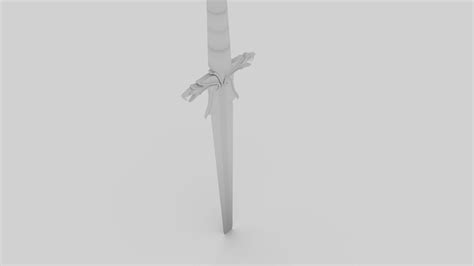 검 3d 모델 5 Blend Dae Obj 3ds Free3d