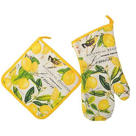 Fusion Apparel Michel Design Works Padded Cotton Oven Mitt And Cotton