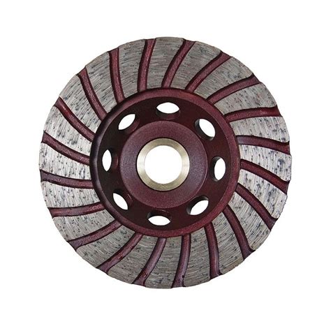 Powers Diamond Grinding Cup Turbo 125mm Red Shaping Millers