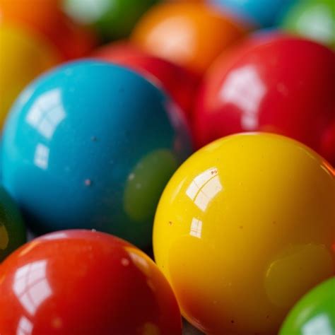 Free Vibrant Glossy Gumballs Image Gumballs Candy Colorful