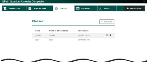 Variable Classes To Solve The Nurse Example Download Scientific Diagram
