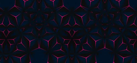 Hd Abstract Pattern Neon Geometry In Motion