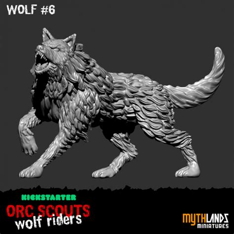 Wolf Riders Stl Campaign Myminifactory