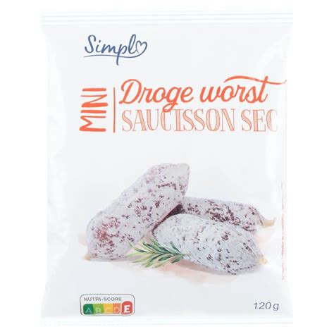 Droge Worstjes Mini 120 G Carrefour België