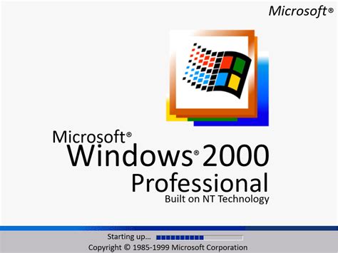 Microsoft Windows 2000 Logo