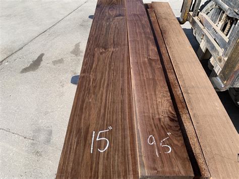 Walnut Lumber Set 35323 54 7 Pcs 7 8 Irion Lumber Company