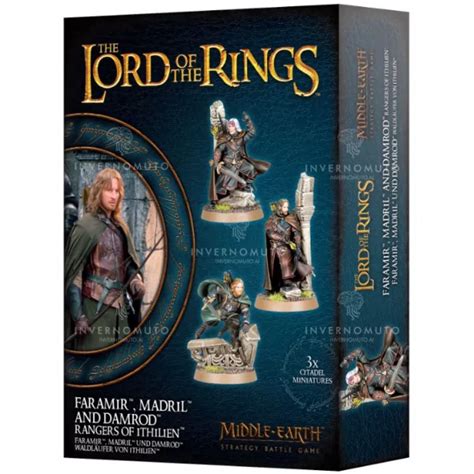 Lord Of The Rings Faramir Madril E Damrod Box 3