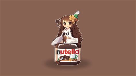 Anthropomorphism Brown Brown Eyes Brown Hair Candy Chibi Chocolate Dav