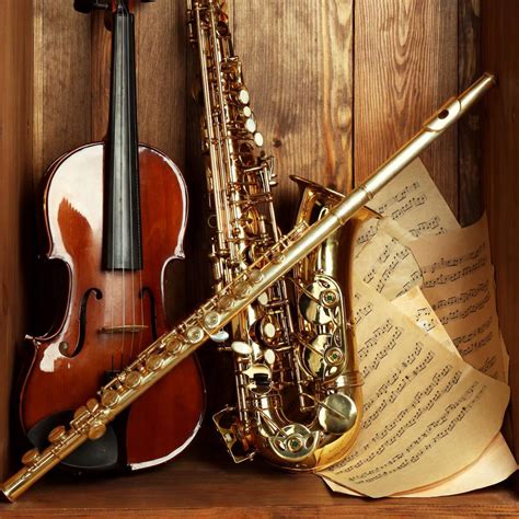 Classical Musical Instruments Wall Art Photography