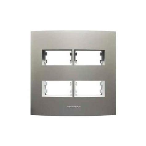 Placa Para 4 Módulos 4x4 Inova Class Titanium Alumbra Eletroluz