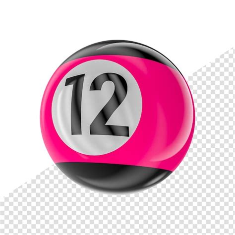 Premium Psd Ball Number 3d Render