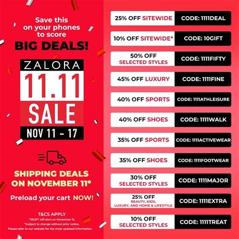 Cheat Sheet The Ultimate 11 11 Sale Codes For Your Early Christmas