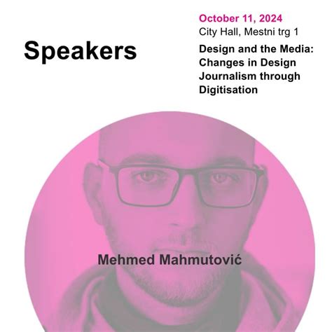 Mehmed Mahmutovic On Linkedin I Will Be One Of The Speakers On Big See