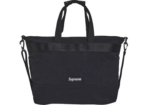 Supreme Tote Bag Black Ss25 Us
