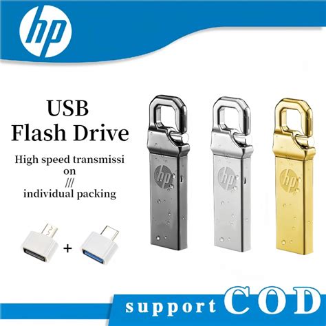 Hp Usb Flash Drive 2tb Metal High Speed Pendrive Usb3 0 Flash Drive For