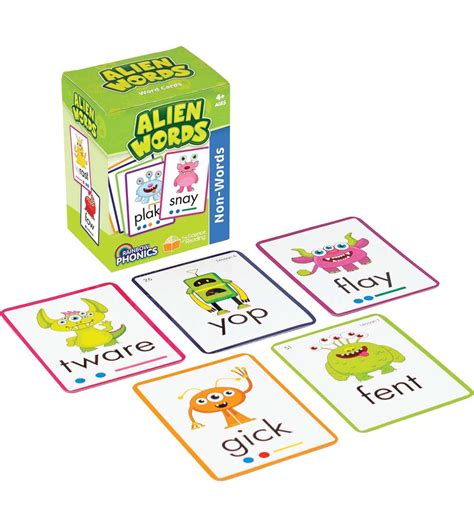 Alien Words Alien Word Cards