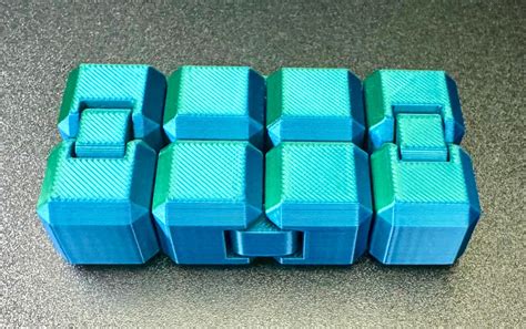 Infinity Cube 3d Print Stl File Etsy