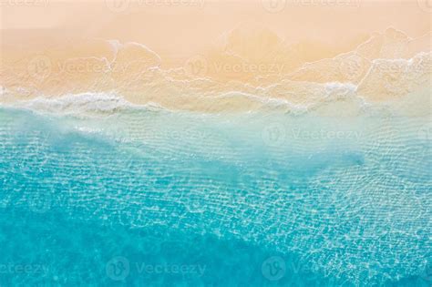 Relaxing Aerial Beach Scene Summer Vacation Holiday Template Banner