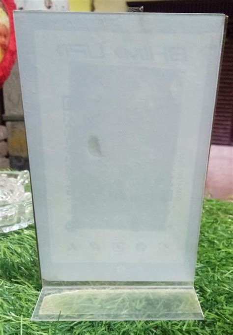 Acrylic 6x4 Inch Upi Qr Code Standees For Online Payment At Best Price In New Delhi