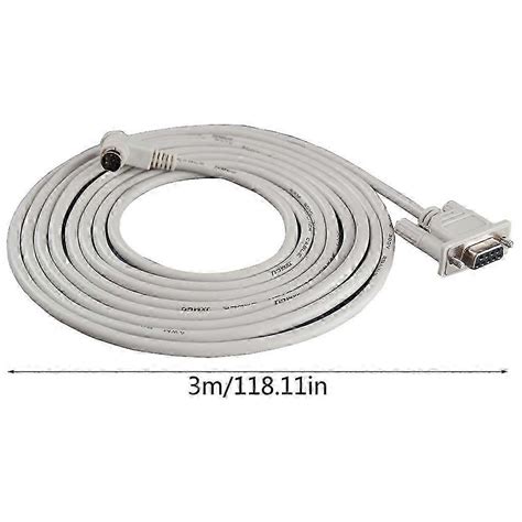 Allen Bradley Micrologix 1000 Plc Usb Programming Cable 1761 Cbl Pm02 With 90 Degree Connector