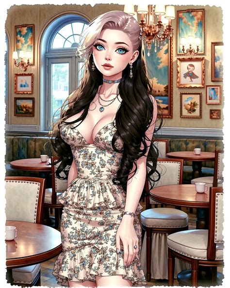A Fashionable Flirty Women Light Free Ai Photo Generator Starryai