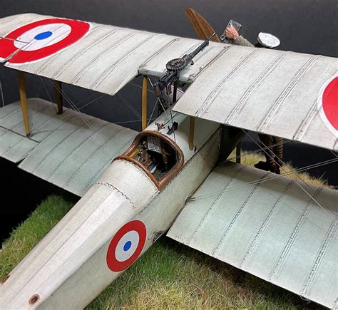 132nd Scale Bristol Scout C Ready For Inspection Aircraft