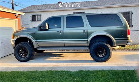 2001 Ford Excursion With 18x9 12 Fuel Covert And 37 13 5r18 Toyo Tires Open Country R T And
