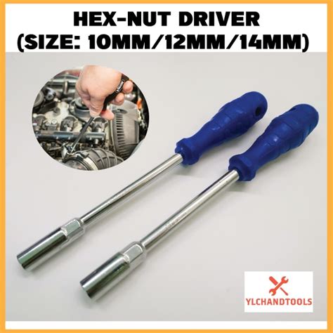 Metal Hex Nut Driver Socket Driver Wrench Screwdriver Non Magnetic Hexagonal Hex Nut Key