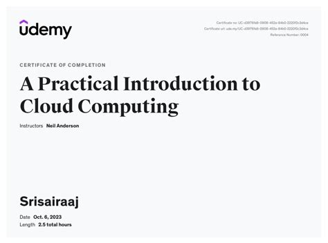 Sri Sai Raaj S On Linkedin Udemy Course Completion Certificate