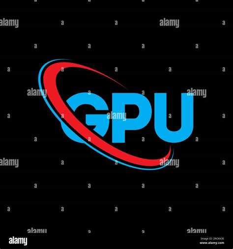 Gpu Logo Gpu Letter Gpu Letter Logo Design Initials Gpu Logo Linked With Circle And Uppercase