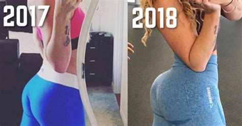 Booty Gains Before And After Ps Fitness