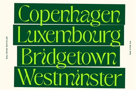 Tan Waltzing Mathilde Font Dafont File