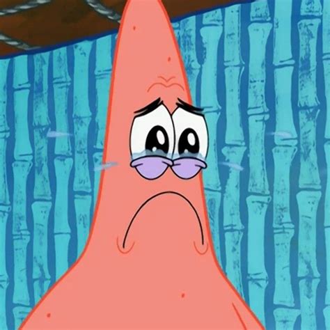 Patrick Star Crying