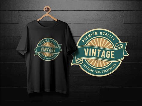 Vintage Typography T Shirt Design Behance
