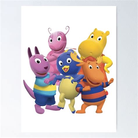 Backyardigans Poster For Sale By Ichibidesign Redbubble