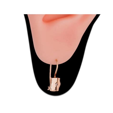 K601 ZŁote Kolczyki Z Cyrkoniami Klasyczne 585 Jubi