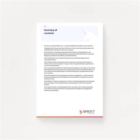 Hiring Methods Sprott Methods