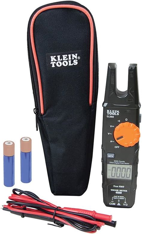Klein Tools Cl360 200a Open Jaw Fork Meter Bigamart