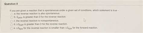 Solved Question 7 5 Points Save Answer In A Reaction