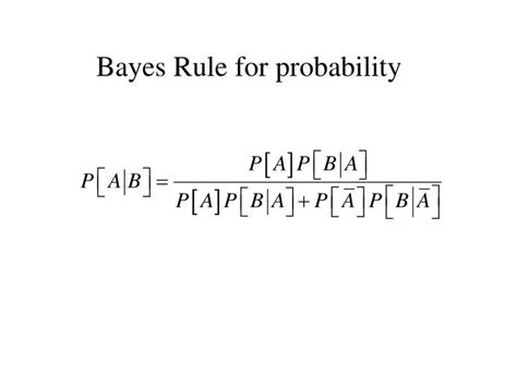 PPT Bayes Rule For Probability PowerPoint Presentation Free Download ID 5472690