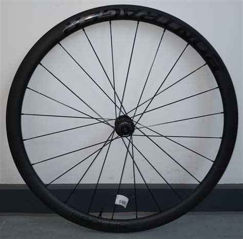 Ex Display Bontrager Aeolus Elite 35 Tlr Disc Front 700c Road Wheel In