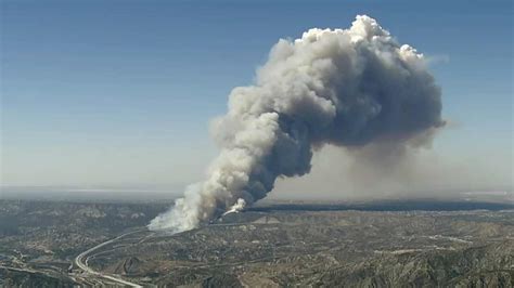 Fire Near Cajon Pass At Alyssa Coode Blog