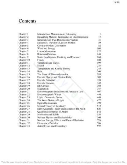 Physics Principles With Applications 6th Edition Test Bank Studylast