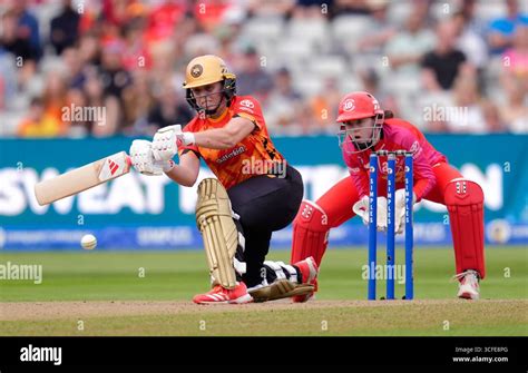 Birmingham Phoenix S Ailsa Lister Batting During The Hundred Womens