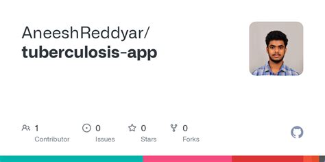 Github Aneeshreddyartuberculosis App