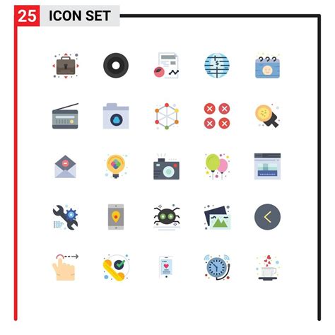 25 Universal Flat Color Signs Symbols Of Gynecology Decentralized Chart