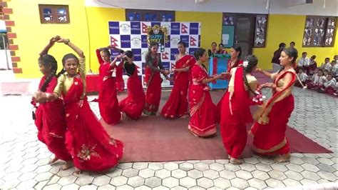 Teej Dance Performance Grade Ix 2081 Youtube
